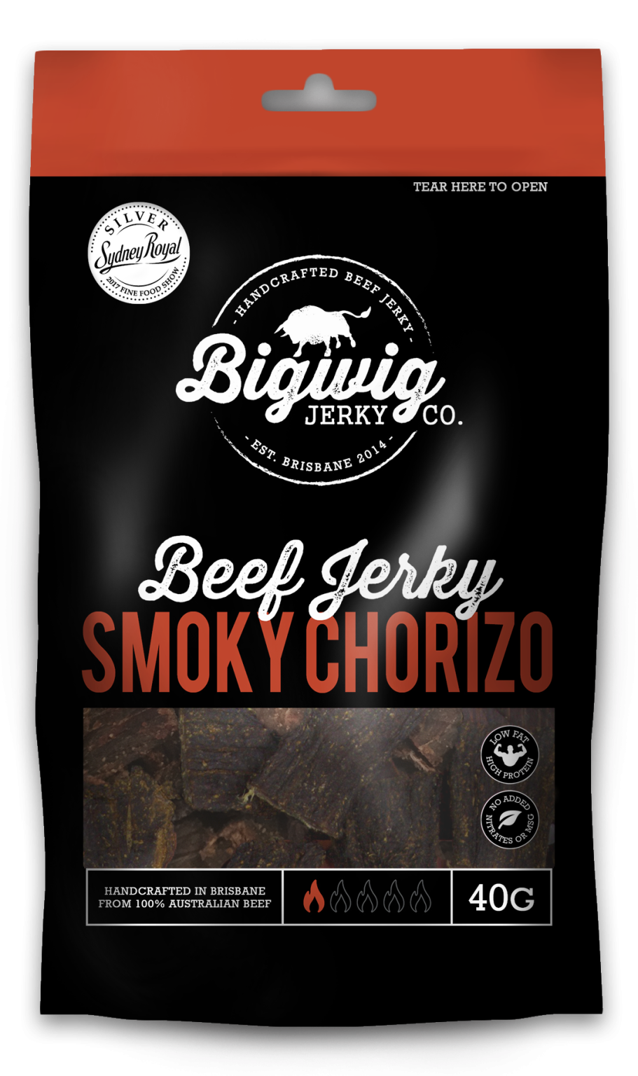 Bigwig Jerky Co. Craft Beef Jerky Australia
