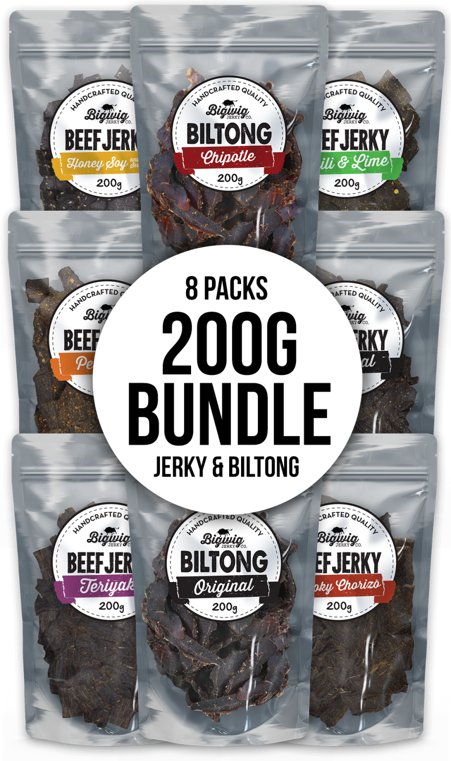Bigwig Jerky Co. Craft Beef Jerky Australia